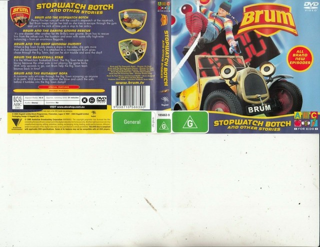 Brum - Stopwatch Botch (New Packaging) (DVD, 2005) for sale online | eBay