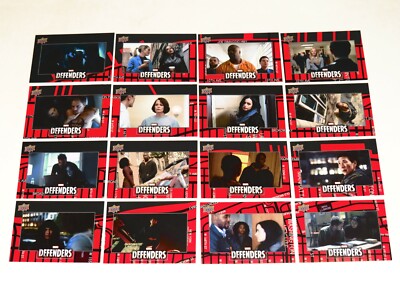 2018 UPPER DECK MARVEL DEFENDERS BASE 100 CARD SET DAREDEVIL BORN AGAIN ...