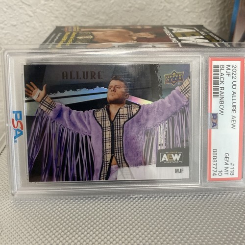2022 Upper Deck Allure AEW - Horizontal MJF #118 Black Rainbow for sale ...