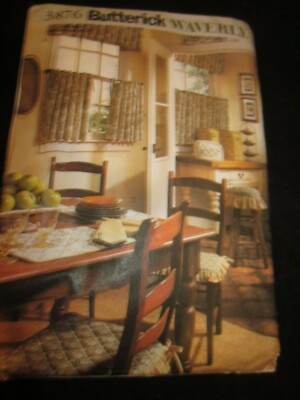 Butterick Pattern 3876 Waverly Kitchen Accessories Uncut Brand New | eBay