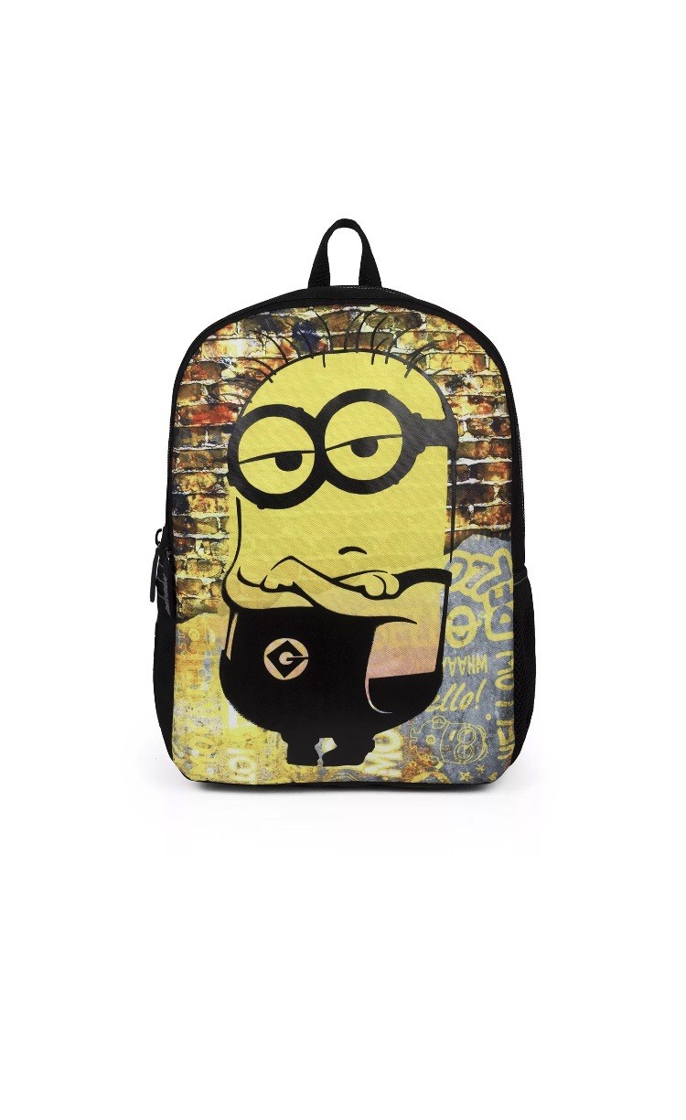 Mojo Life Despicable Minions Cool Dude Backpack School Bag for Boys ...