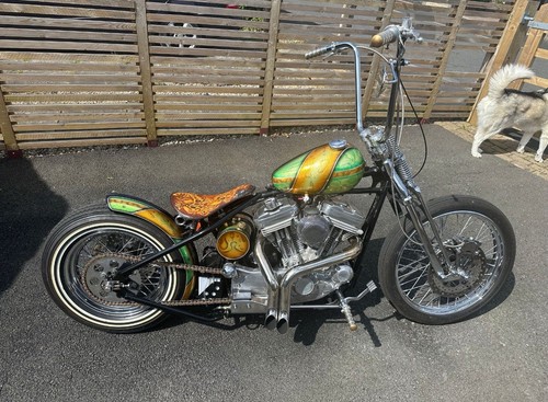 Harley Davidson Sportster Custom Chopper | eBay UK