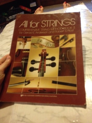 All for Strings Comprehensive string Methods Book 3 George Anderson | eBay