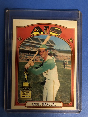 1972 Topps Baseball #62 Angel Mangual Oakland Athletics | eBay