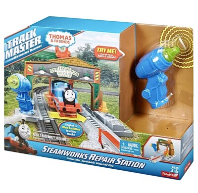 Thomas & Friends TrackMaster, Steamworks Repair Station (2016) Rare ...