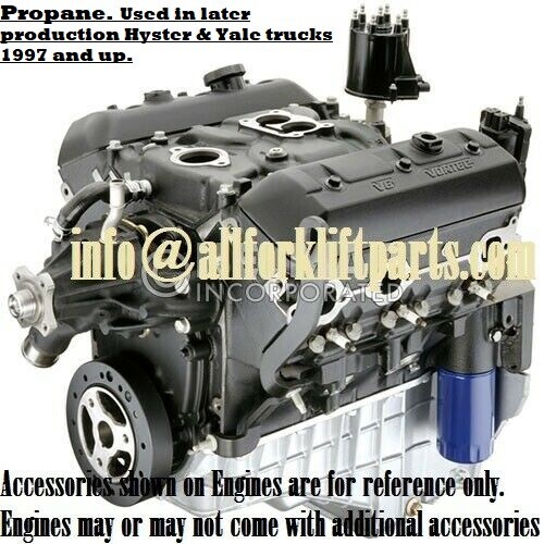 FORKLIFT LPG ENGINE GM 4.3L For Hyster & Yale 1997 and up OEM GENUINE ...