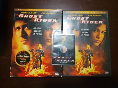 Ghost Rider (Full Screen Edition) DVDs With iActivecard 43396193048| eBay