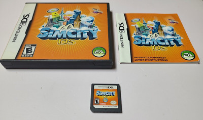 Sim City DS - Nintendo DS DSL DSI 3DS 2DS COMPLETE CIB 14633157598 | eBay