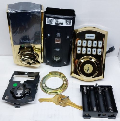 Kwikset Home Connect 620 Keypad Smart Lock Lifetime Brass **READ** | eBay