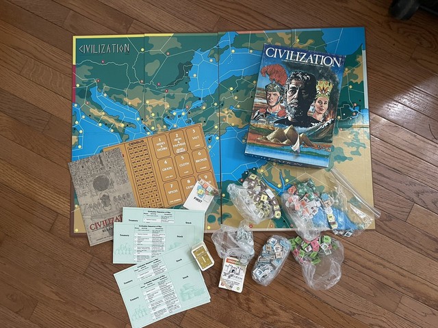 Civilization Board Game Avalon Hill 2nd Edition 1982 for sale online | eBay
