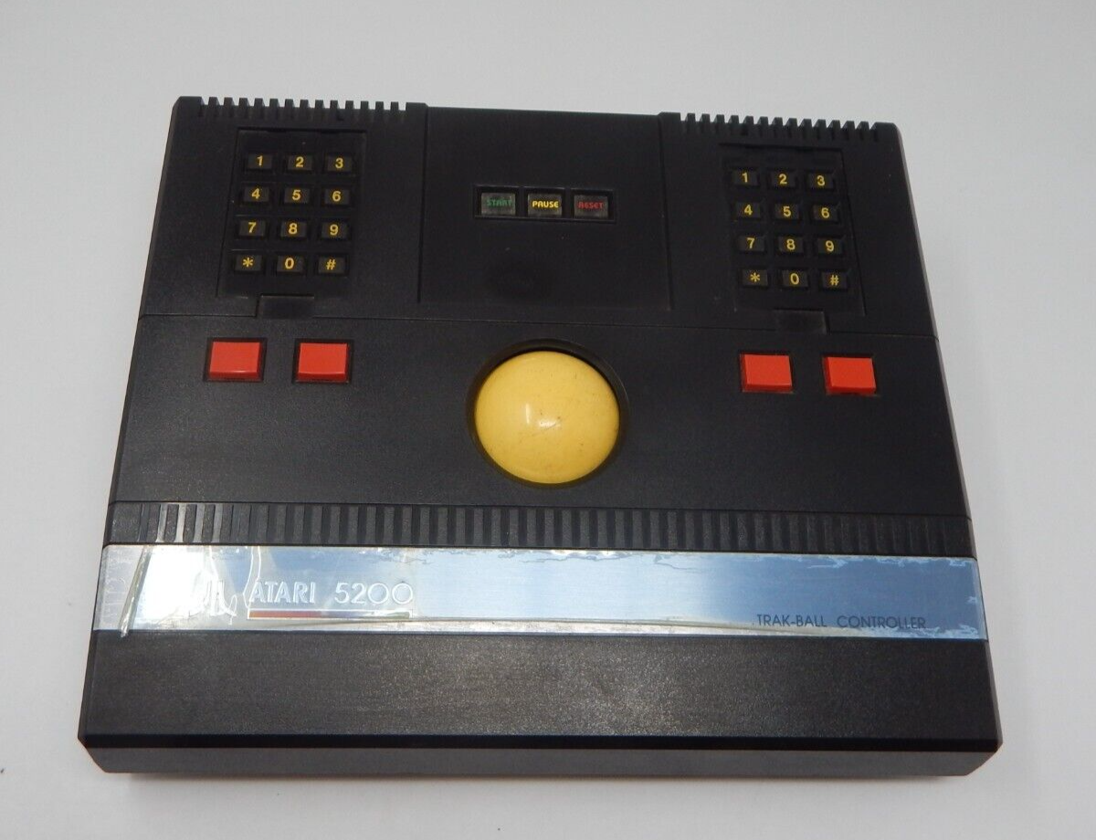 Atari 5200 Trak Ball Trackball Roller Controller CX53 Untested | eBay