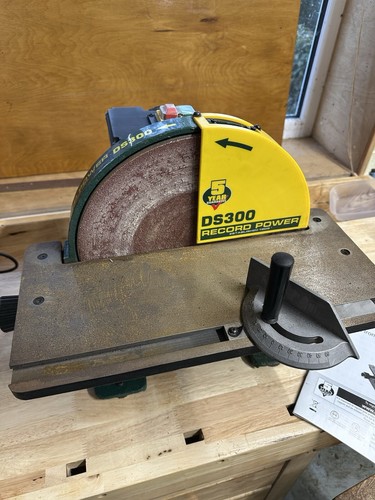 Record power DS300 Disk Sander | eBay