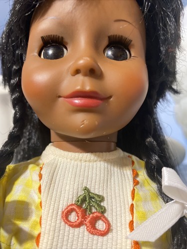 #95 Vintage Ideal African American Tara Doll 15" Crissy Family Original ...
