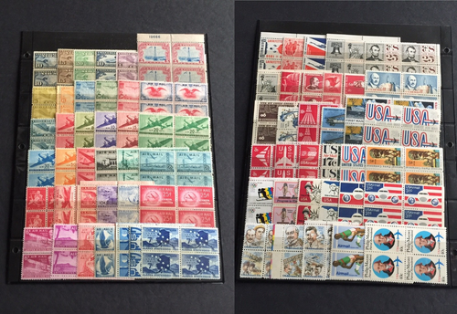 US STAMPS SC# C7-C98 Lot of (72) Different Airmail Blocks of 4 MINT OG ...