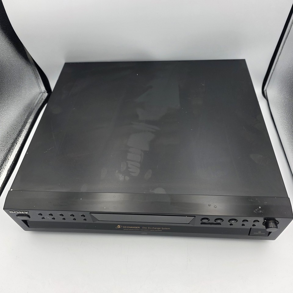 SONY CDP-CE275 5 Disc CD Changer Player No Remote Tested | eBay