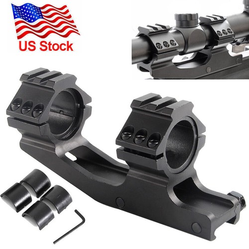 High Scope Mount 1"/30mm Quick Release Cantilever for Picatinny Rail ...