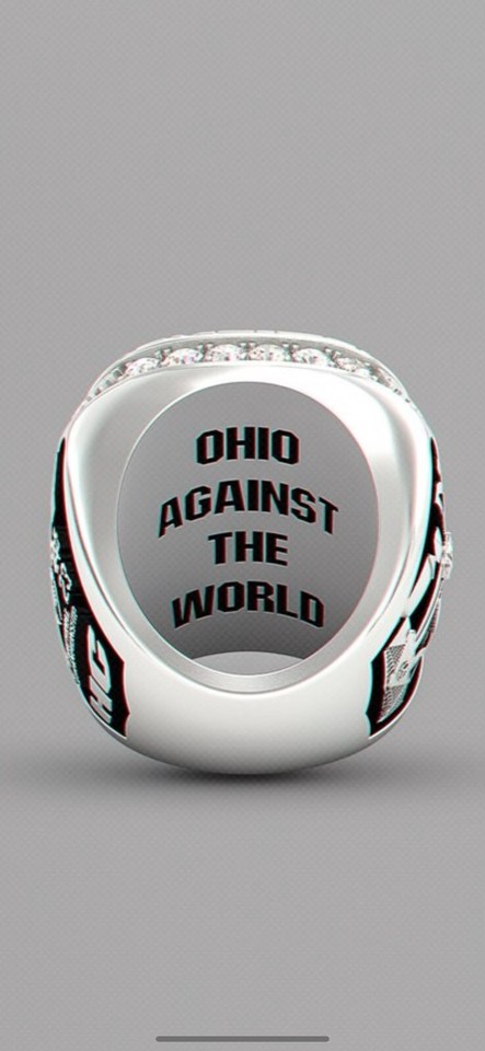 2025 ring Ohio State Buckeyes National ring Style 2 FREE SHIPPING to ...