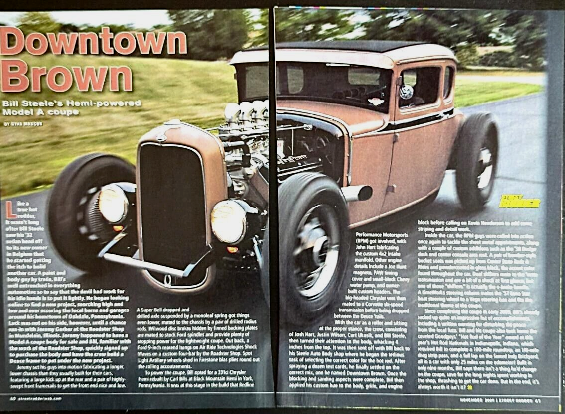1930 Ford Hemi-powered Model A Highboy Coupe Original 2009 Article | eBay