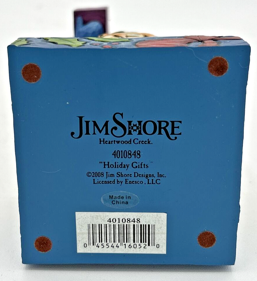 2008 Jim Shore "Holiday Gifts" Santa Figurine No Box 4010848/JS3 | eBay