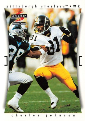 1997 Score #79 Charles Johnson Pittsburgh Steelers | eBay