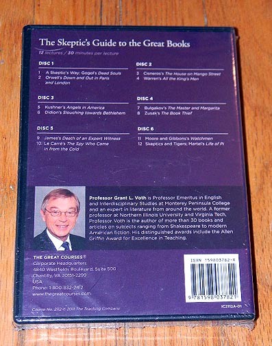 NEW Teaching Company SKEPTICS GUIDE to GREAT BOOKS 12 Lectures CDS ...