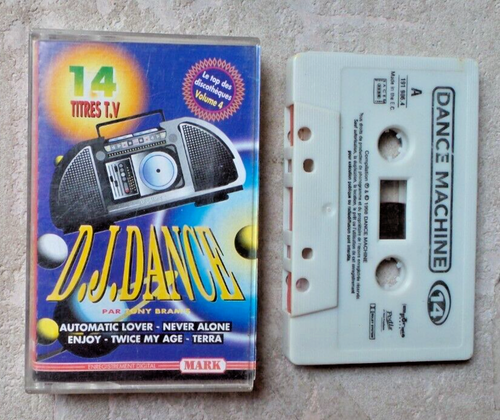 CASSETTE AUDIO K7 TAPE / VARIOUS - D.J. DANCE VOL. 4 - PAR TONY BRAM'S ...
