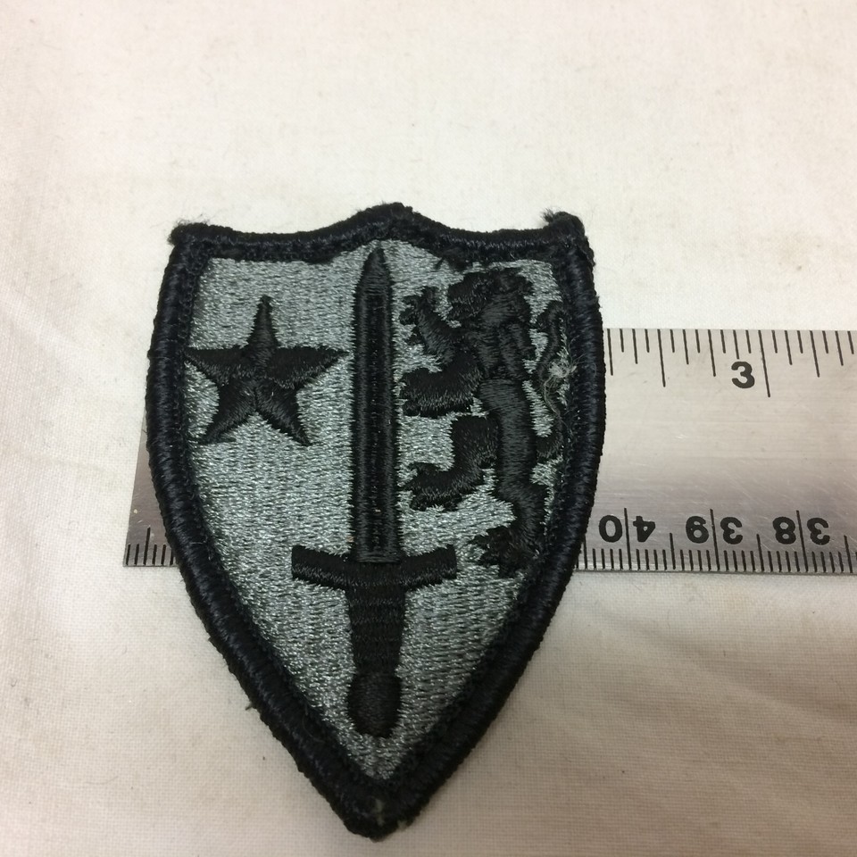 Military Patch Badge Army Allied Command Europe ACU Hook Loop Back ...