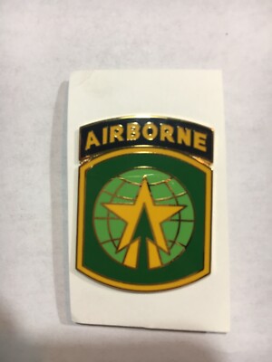 ASU / 16th MP Badge, Airborne Tab, Combat Service Identification Badge ...