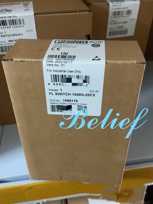 1pc PHOENIX FL SWITCH 1005N-2SFX 1085176 Ethernet Industrial Switche ...