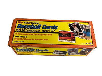 Sticky 1995 Topps MLB Baseball Card Set Series 1 & 2 Unsealed FL | eBay