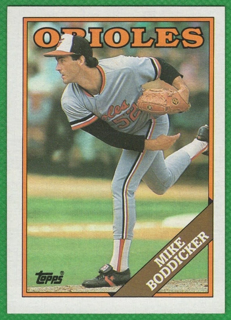 1988 Topps - #725 Mike Boddicker for sale online | eBay