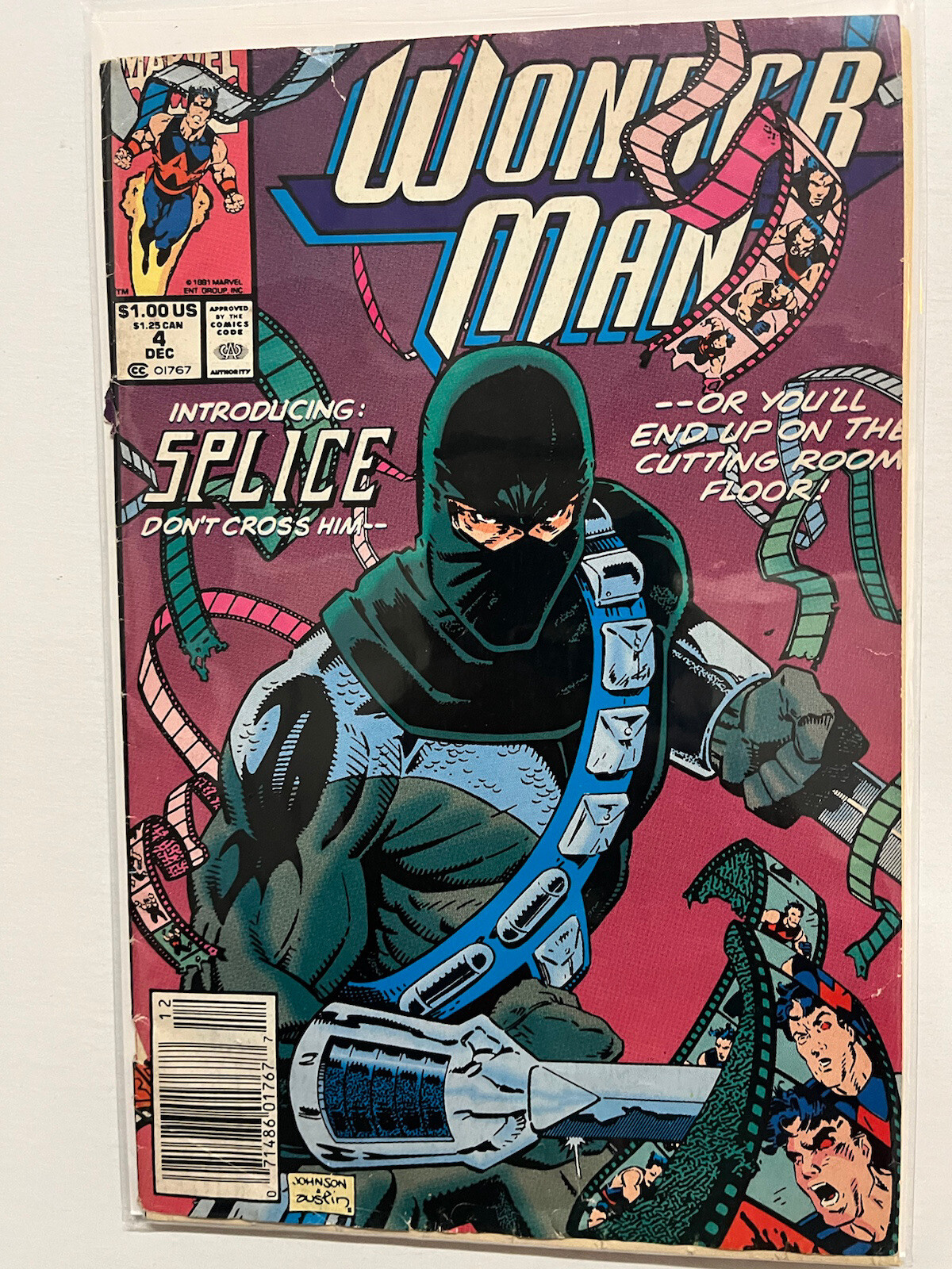 Wonder Man #4 • KEY 1st Appearance Of Splice! (1991 Marvel) MCU Movie ...