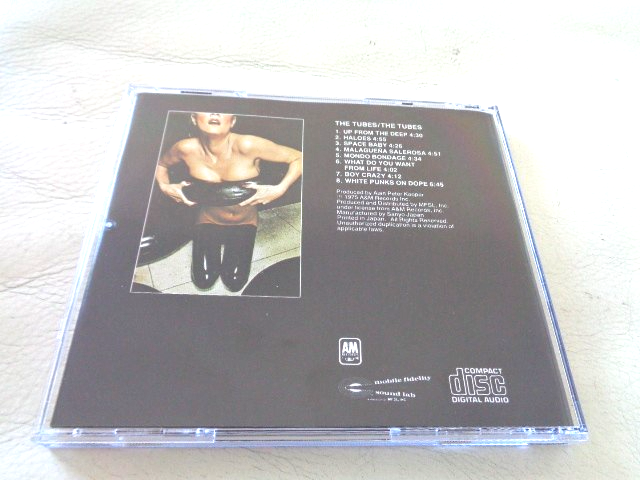 The Tubes – The Tubes 1985 MFSL Sanyo Japan CD MFCD 822 White Punks On ...