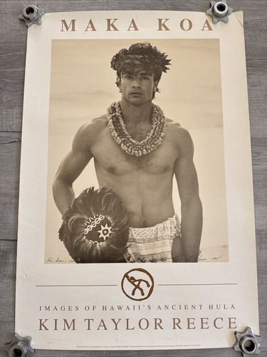 Original vintage poster. MAKA KOA Kim Taylor Reece SIGNED 1995 | eBay
