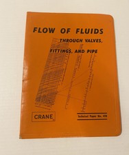 Flow of Fluids Crane Technical Paper No. 410 for sale online | eBay