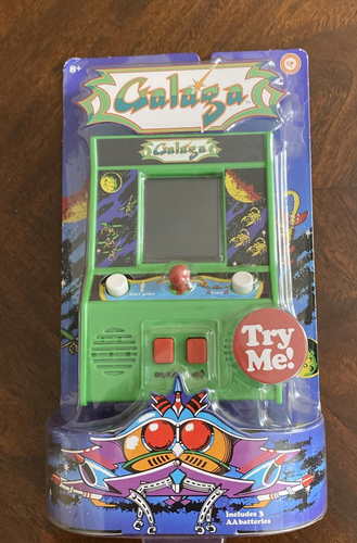 GALAGA Mini Arcade Game Classic Basic Fun Original Packaging ...