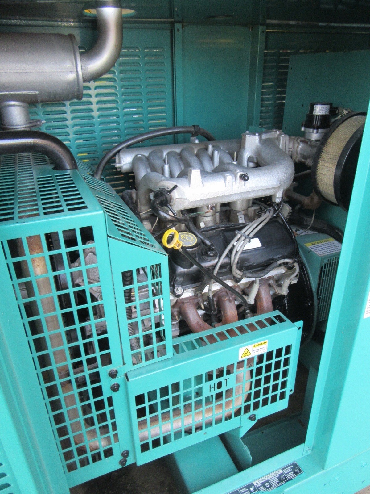 35 KW GENERATOR NAT GAS LP CUMMINS ONAN 120/240 VOLT 1 PH RE ...