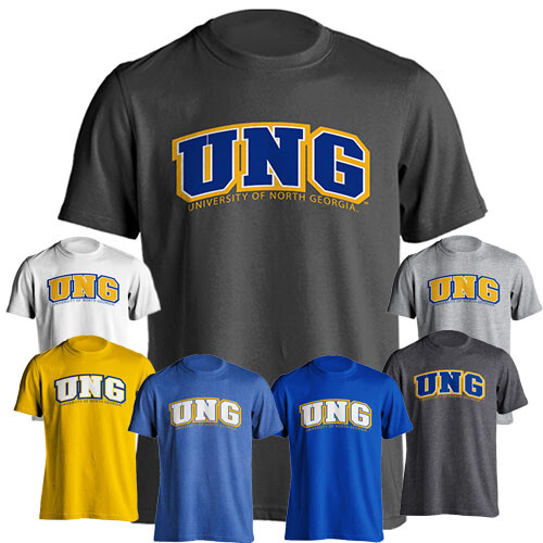 University of North Georgia Nighthawks UNG Arched Text Logo Short ...