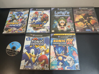 Nintendo Gamecube Lot. 6 boxed and 1 loose. Very good condition. Tested ...