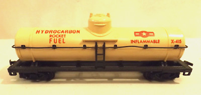 HO Marx X-415 USAF tank car, beige tank | eBay