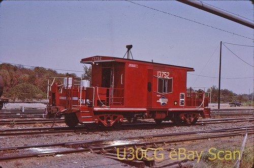 G Original Slide - MP Missouri Pacific Caboose 13752 NLR AR 1980 | eBay