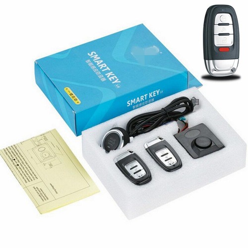 Motorcycle Smart Keyless Entry Engine Ignition Start Security Alarm ...