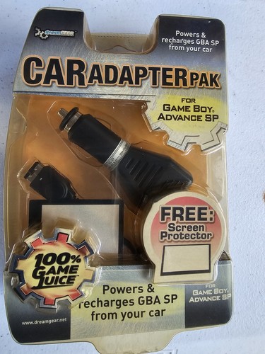 VINTAGE Nintendo Game Boy Advance GBA SP Car Adapter Charger Pack NEW ...