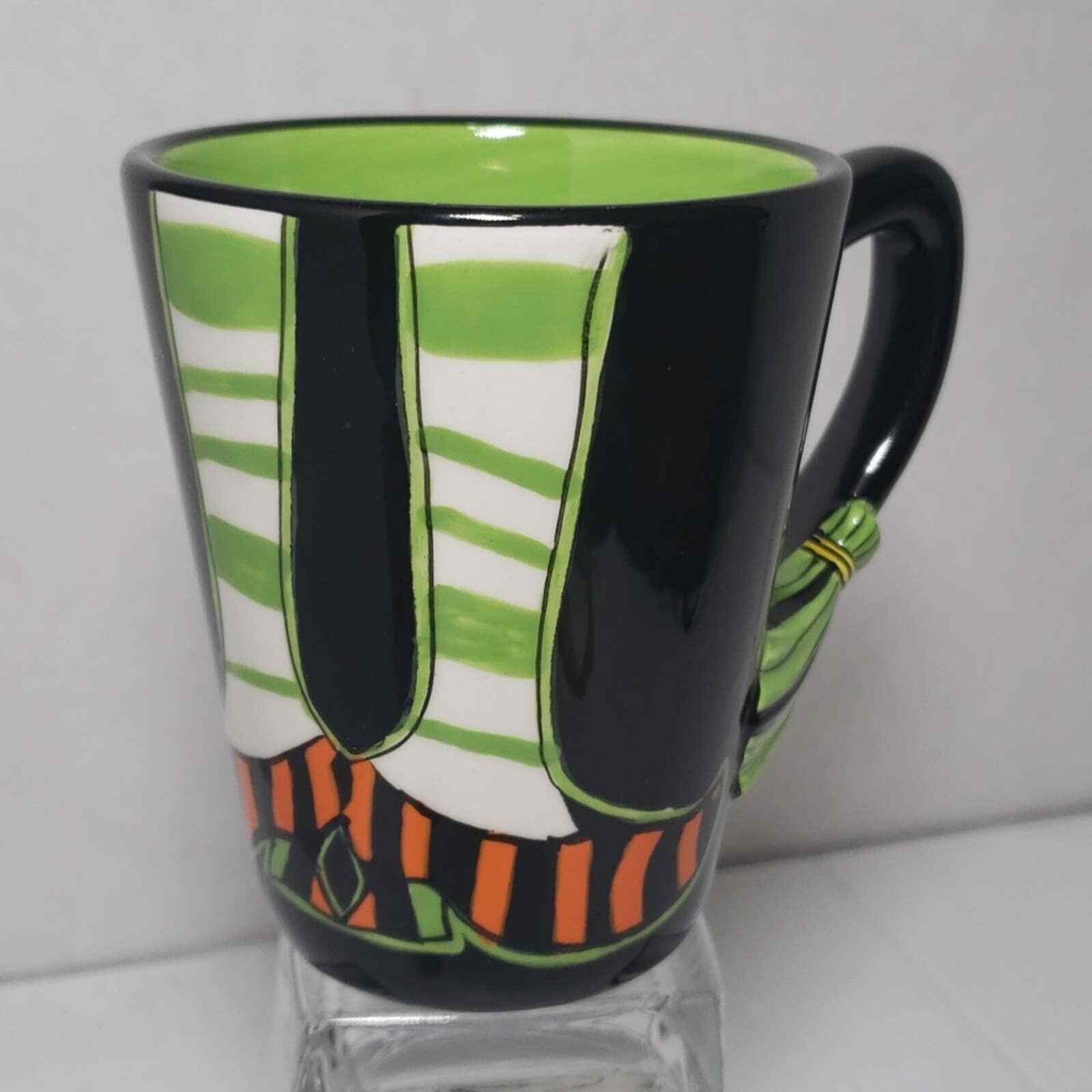 Hausenware Witch Legs & Broom Coffee Cup Mug | eBay