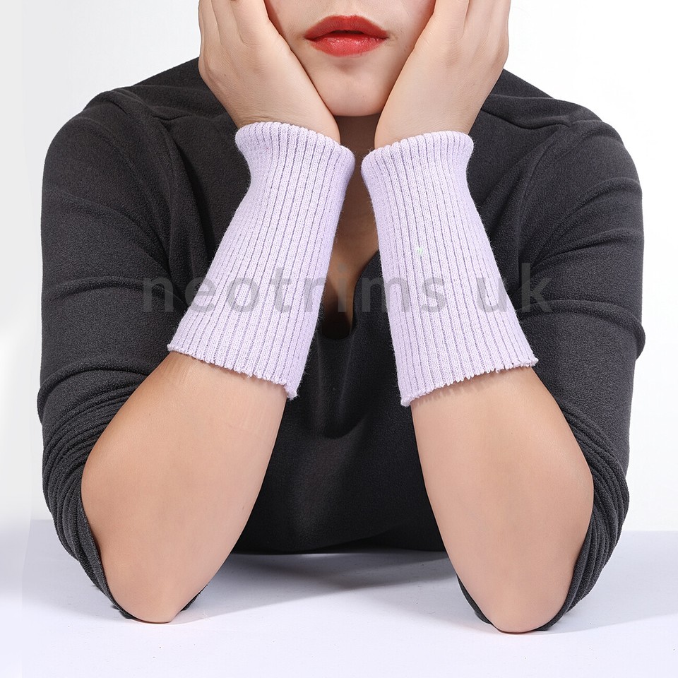 Knit Rib Cuff Stretch Ribbed Fabric Cuffing Trim Revamp Clothing Jacket ...