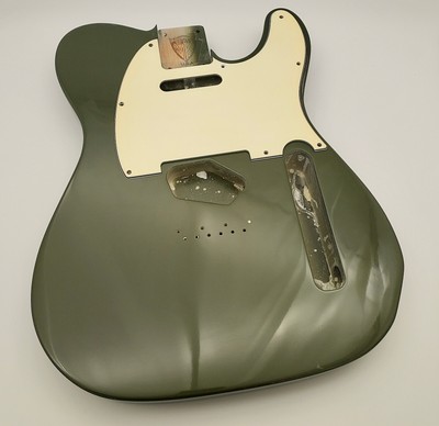 4lbs 1oz Nitro Lacquer Aged Relic Olive Drab Green T-Style Custom ...