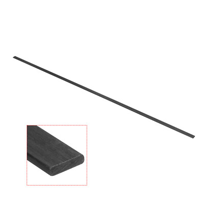 Carbon Fiber Strip 2x8mm 500mm Length Pultruded Flat Carbon Fiber Bars ...
