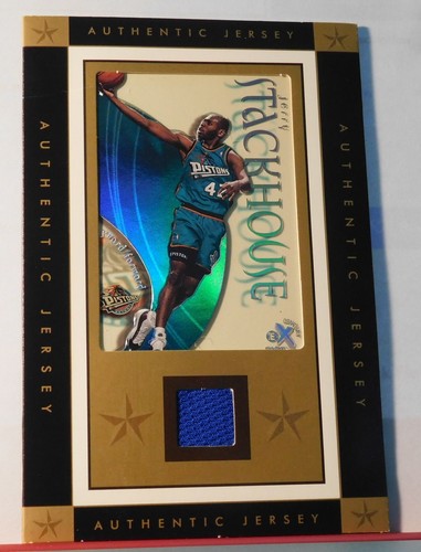 Jerry Stackhouse Authentic Jersey & Card Set, Upper Deck - Vintage ...