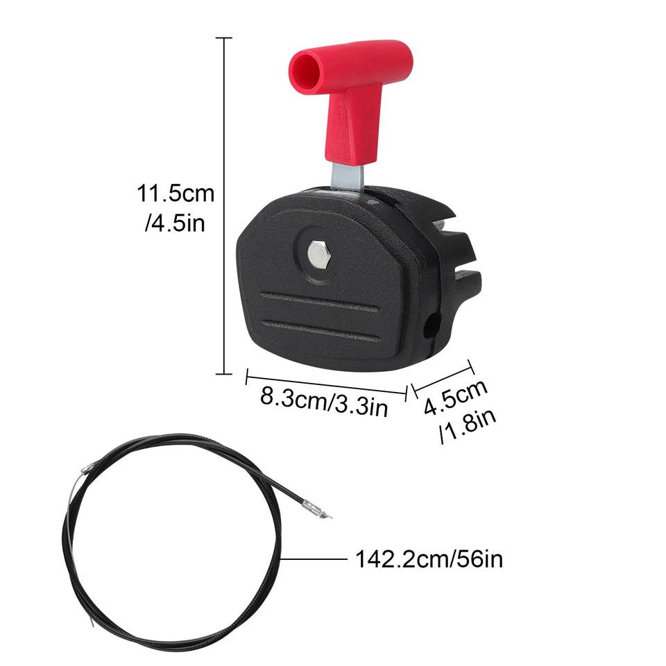 Throttle Cable Switch Lever Control Kit for Lawn Mower Engine Zone ...