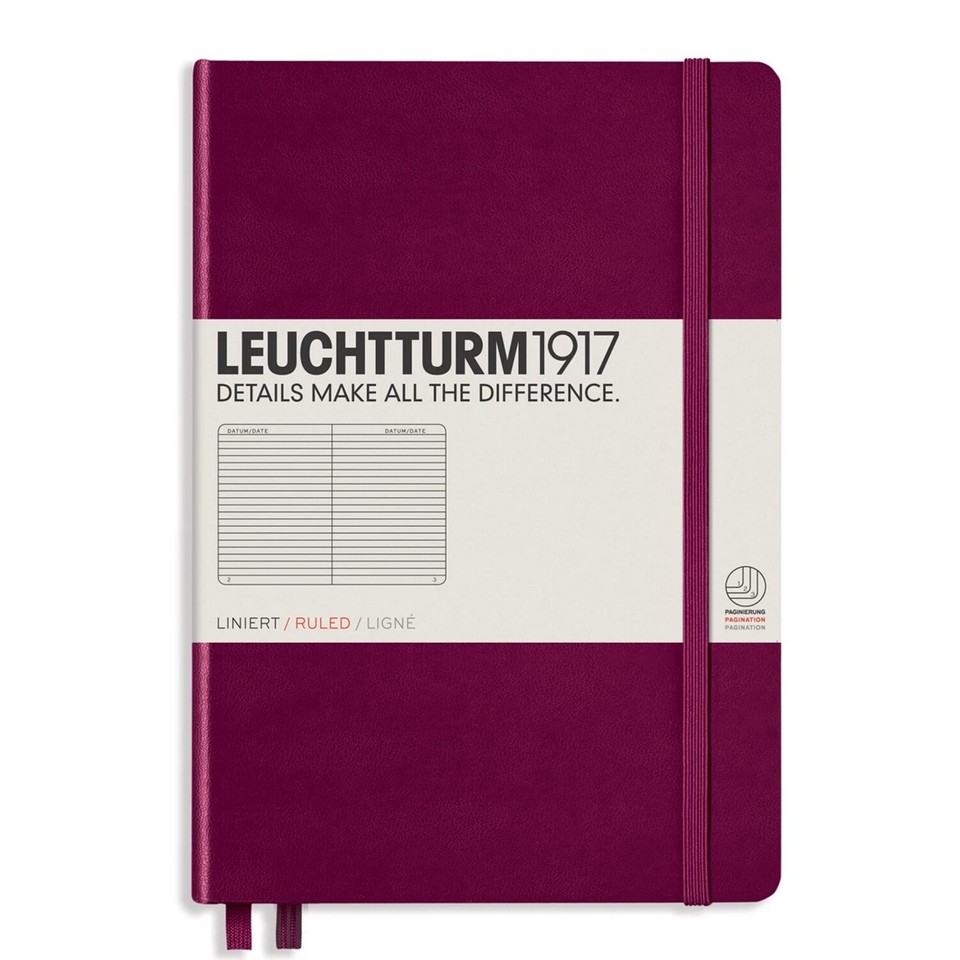 Leuchtturm1917 Classic Hardcover Notebook - All Colours, Sizes & Paper ...